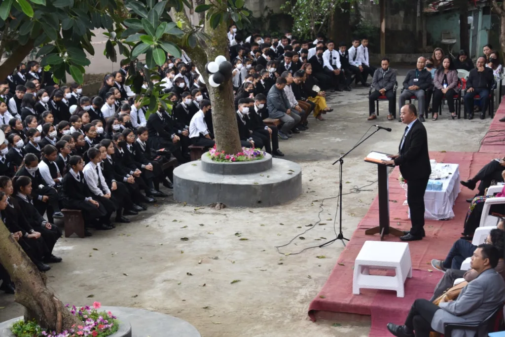 INAUGURATION OF COMMERCE BLOCK BUILDING - Government Mizo HSS
